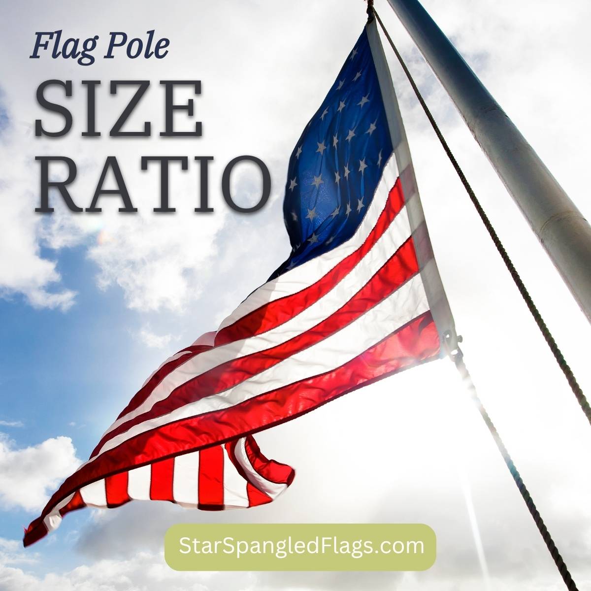 Flag Pole Flag Size Ratio Flag Size Chart | Flag Size For Your