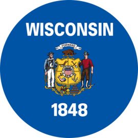 Flag of Wisconsin - StarSpangledFlags.com
